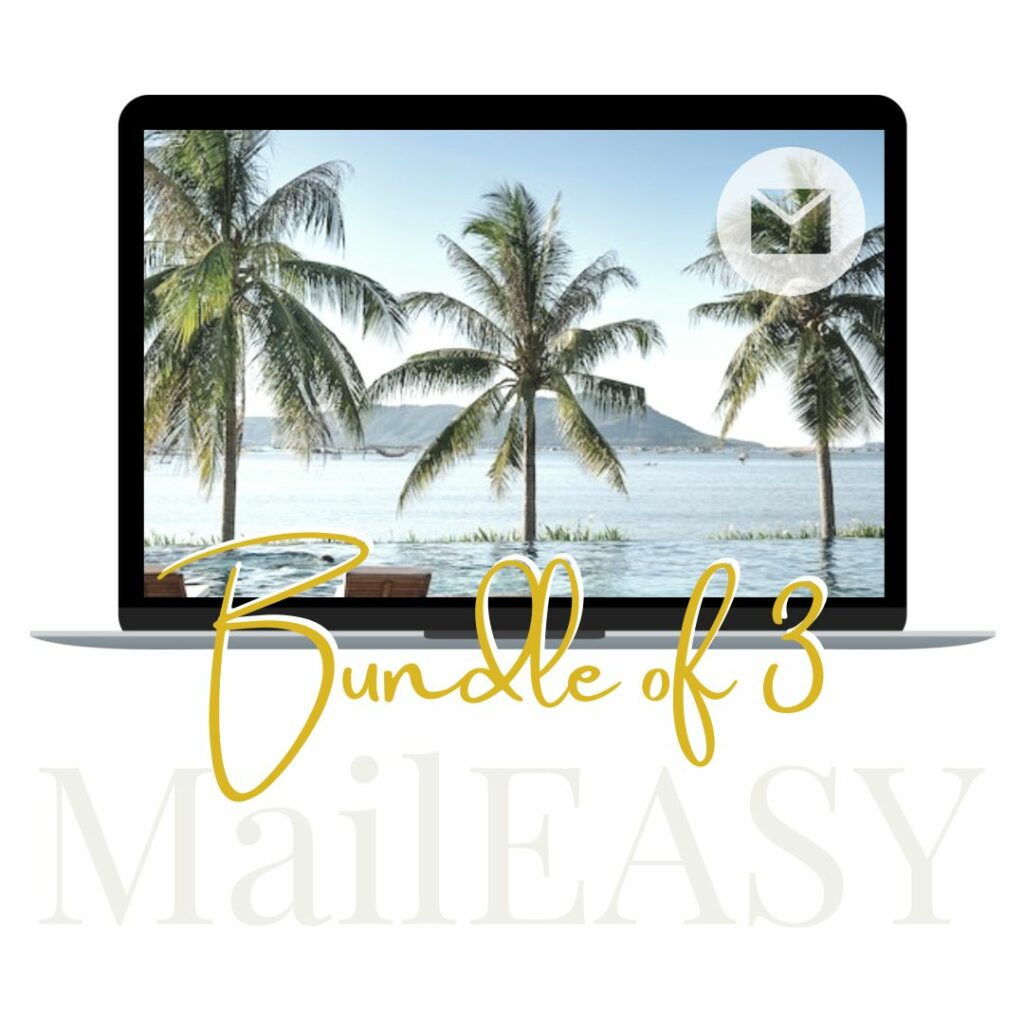 MailEASY bundle of 3 – Pink Unifox